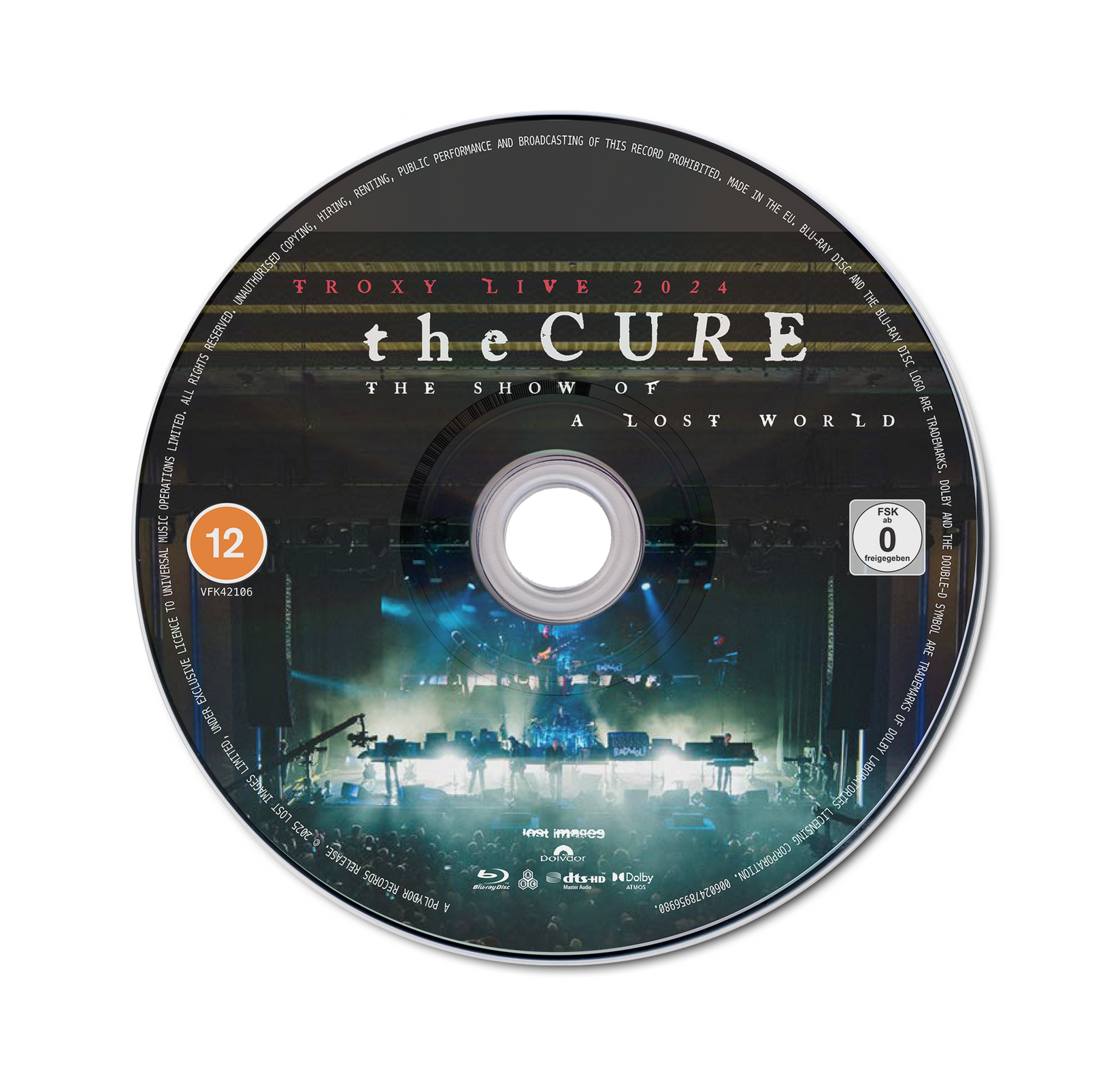 The Show Of A Lost World (Troxy Live 2024) Blu-Ray – The Cure US